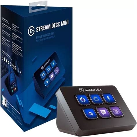 Stream Deck Mini 6 Botones Elgato Lcd Customizables Streamer