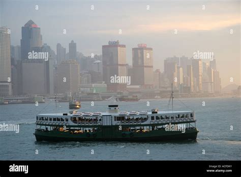 The Star Ferry Hong Kong Stock Photo Alamy