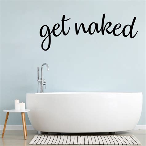 Get Naked Metal Wandkunst über Bett und Badezimmer Wand Dekor Paare