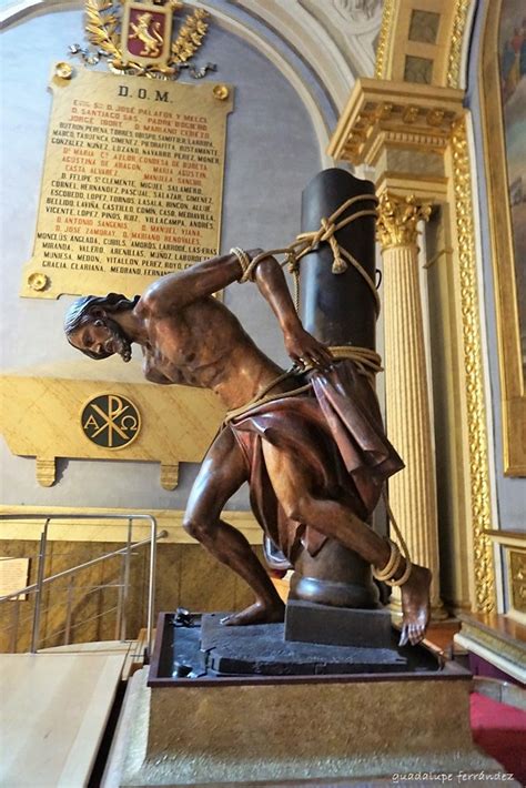 Jesús atado a la Columna de José Bueno Gimeno Iglesia de Santiago