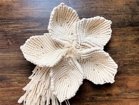 Free Macrame Flower Patterns