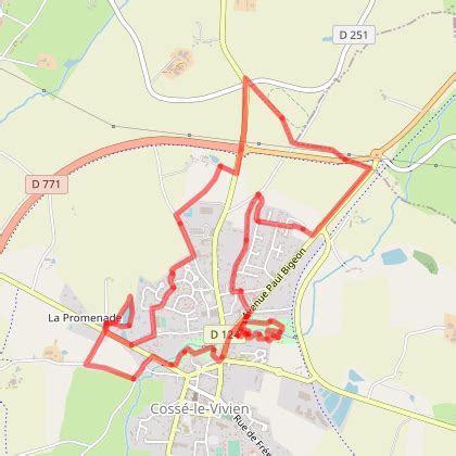 Circuit de la Prée à Cossé le Vivien
