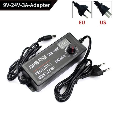 PRISE UNIVERSELLE 9V 24V 3A EU Only Power Adapter Adaptateur