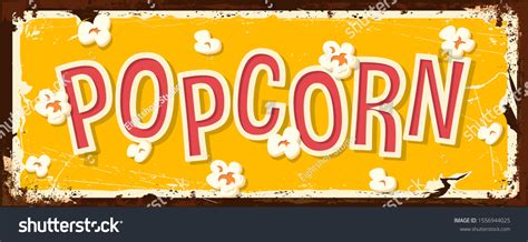 8 126 Vintage Popcorn Designs Images Stock Photos Vectors Shutterstock