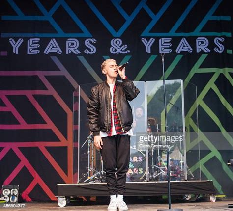 Lead Vocalist Olly Alexander Of Band Years And Years Performs On Day News Photo Getty Images
