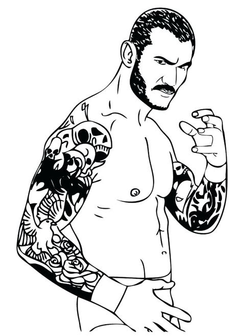 Rey Mysterio Coloring Pages At GetColorings Free Printable