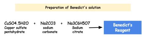 Benedict S Test Reagent Composition Principal And Uses