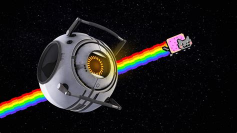 Nyan Cat Space Background
