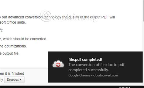 How To Convert Doc Docx To Pdf By Cloudconvert Tipsmake