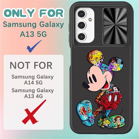 Joyleop Funda 2 En 1 Para Samsung Galaxy A13 5G De Dibujos Animados
