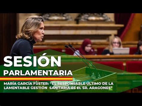 María García Fuster El responsable último de la lamentable gestión