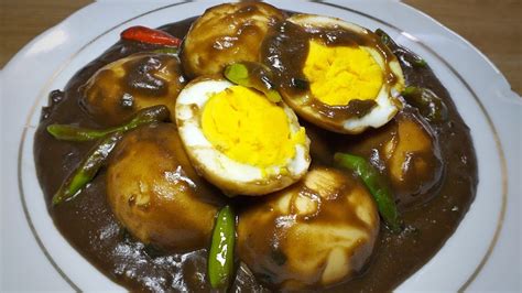 RESEP TELUR PETIS KHAS JAWA TIMUR PELENGKAP LONTONG KUPAT SAYUR YouTube