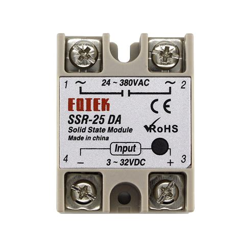 Relé De Estado Sólido Fotek SSR 25DA 25A 3 32VDC SP PLOTTER Peças