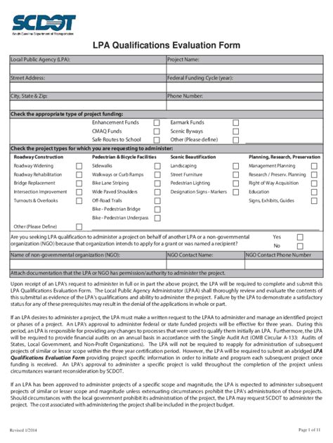Fillable Online Lpa Qualification Form Fillable Fax Email Print Pdffiller