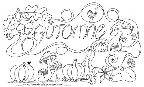 Coloriage DAutomne