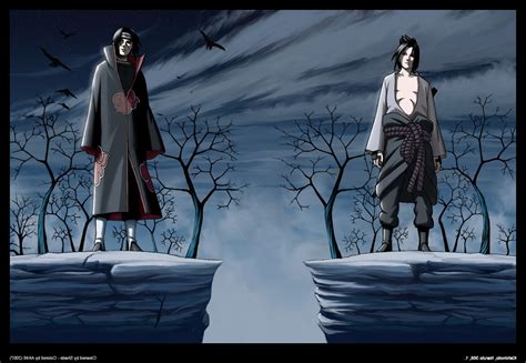 Uchiha Sasuke Naruto Shippuuden Uchiha Itachi Akatsuki Raven Brothers