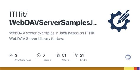 GitHub ITHit WebDAVServerSamplesJava WebDAV Server Examples In Java