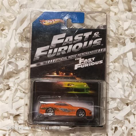Jual Hotwheels Toyota Supra Mk Omm Orange Oren Brian Fast Furious