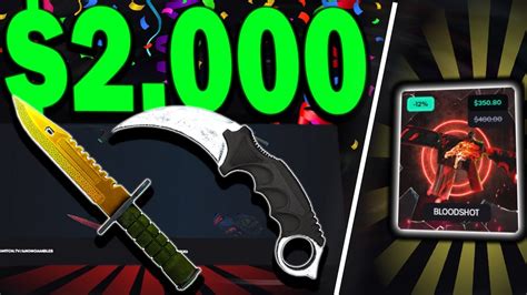 INSANE 2 000 ALL IN Battle KeyDrop Case Opening YouTube