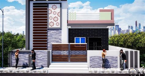 Single Floor House Front Elevation Design East Facing Insight From