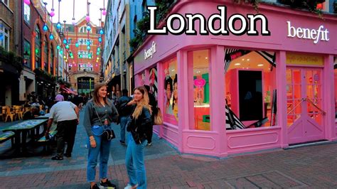 London Walking Tour Piccadilly Circus To Tottenham Court Road In K