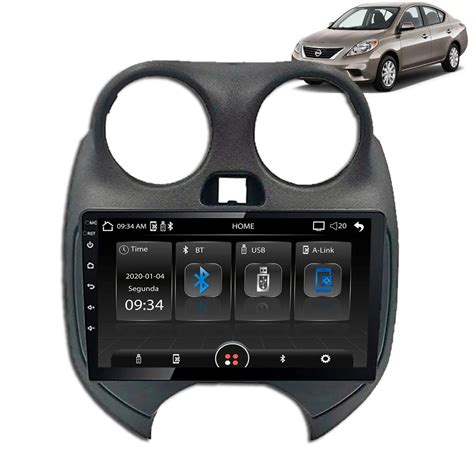 Central Multim Dia Mp Nissan Versa Tela Polegadas