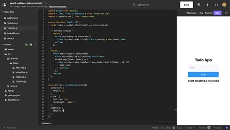 how to build a simple todo app in react native using redux toolkit by yajana rao medium