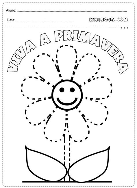 ATIVIDADES EDUCAÇÃO INFANTIL PARA A PRIMAVERA