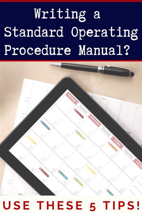 How To Write A Truly Useful Standard Operating Procedure Manual