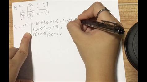 finding a determinant using pivotal element method and chio s method youtube