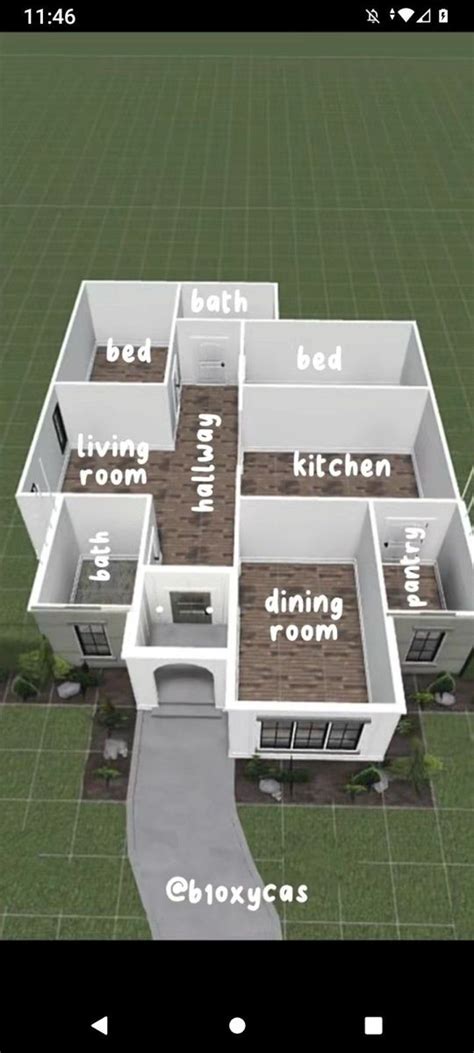 Pin By Itzel Guitron On Bloxburg In 2023 Cool House Designs Tiny