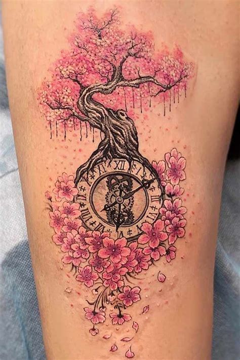 Aggregate More Than 76 Cherry Blossom Tree Tattoos Best In Cdgdbentre