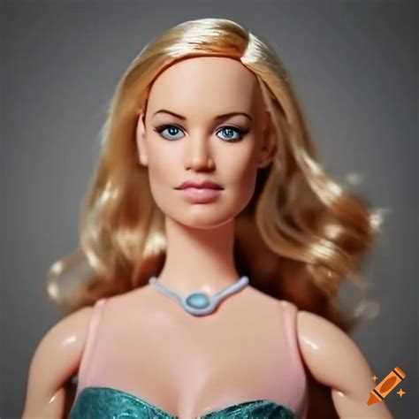 Realistic Yvonne Strahovski Barbie Doll In Tank Top On Craiyon