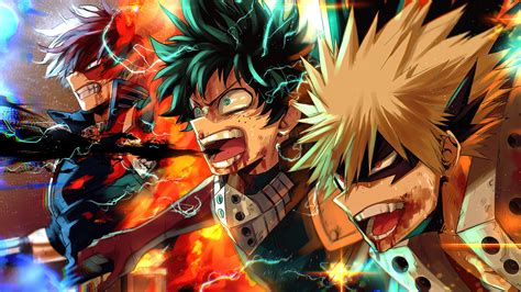 Mha Desktop Wallpaper Enwallpaper