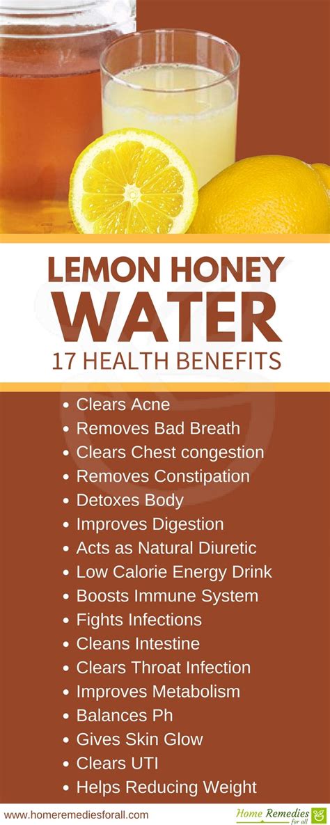 Lemon And Honey Water Benefits Health Benefits