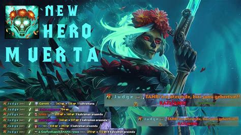 DOTA 2 NEW HERO MUERTA YouTube