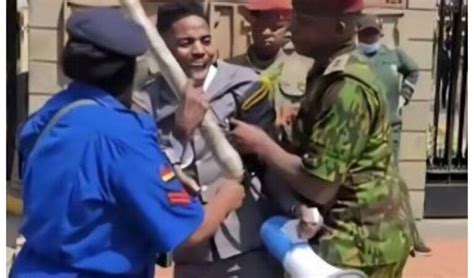 Eric Omodi Arrested Outside Parliament VIDEO AfrinewsKE