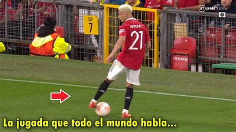 La Jugada De Antony Que Impresiono Con El Manchester United Ante El