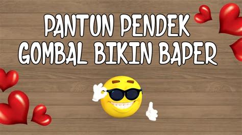 Pantun Pendek Gombal Bikin Baper Part Youtube