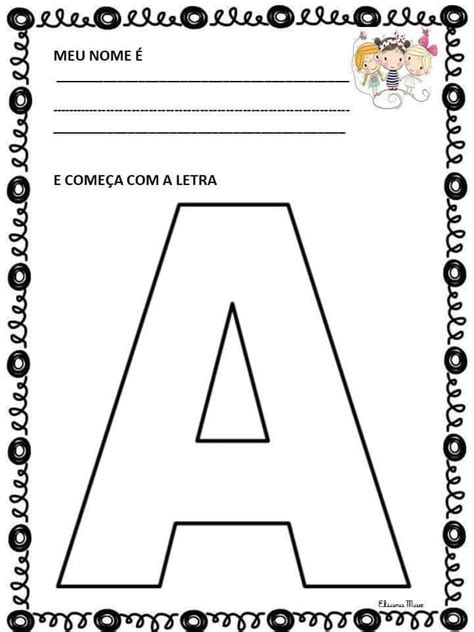 Moldes De Letras Do Alfabeto Para Imprimir Lindos EspaÇo PedagÓgico 2