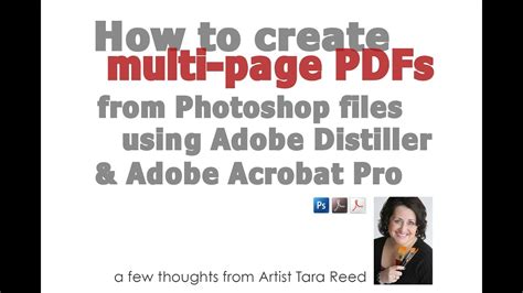 how to create multi page pdfs from photoshop using adobe distiller and my xxx hot girl