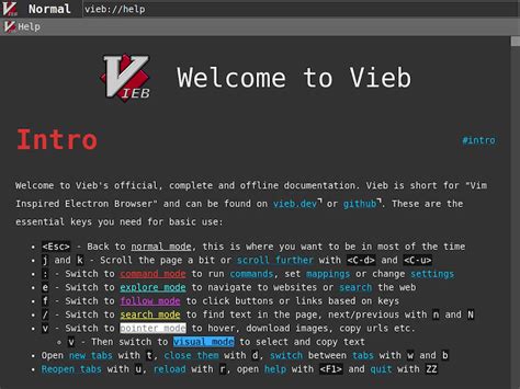 Navegador Vieb No Linux Via AppImage Veja Como Instalar