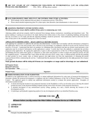 City Of Warren Ohio Flood Hazard Area Flood Plain Permit Application