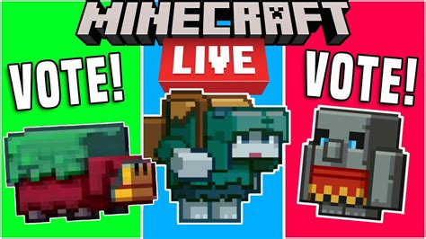 COMO VOTAR NO NOVO MOB DO MINECRAFT 1 20 Mob Vote Minecraft Live 2022