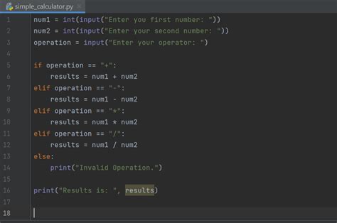 How To Create A Simple Calculator Using Python For Beginners By Nmethsarani Medium
