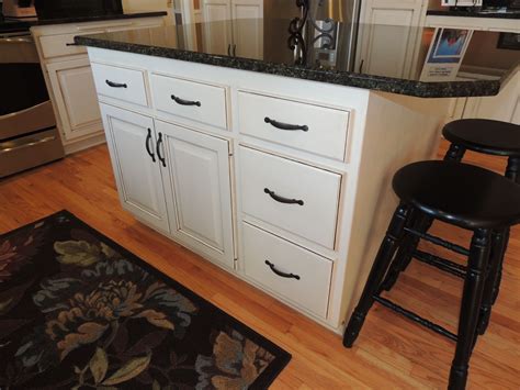 Kitchen Cabinet Refinishing Repainted Cabinets White And Added A