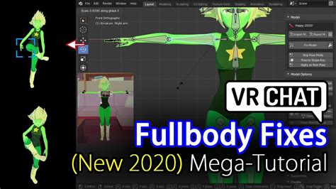 New Vrchat Fbt Fixes Fullbody Avatar Mega Tutorial Youtube