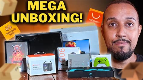 Mega Unboxing De Achados Do Aliexpress E Mercado Livre Youtube