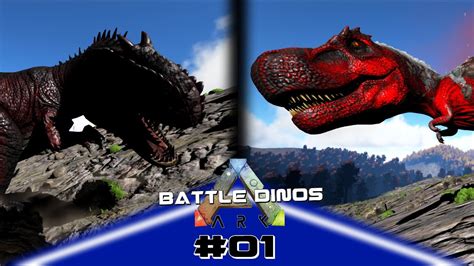 Ark Giganotosaurus Vs Rex