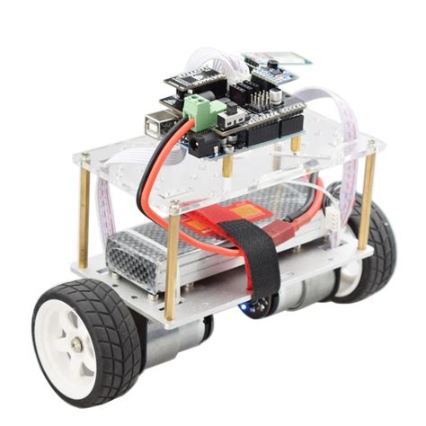 Kit De Rob Equil Brio Para Arduino Duas Rodas Controle Por